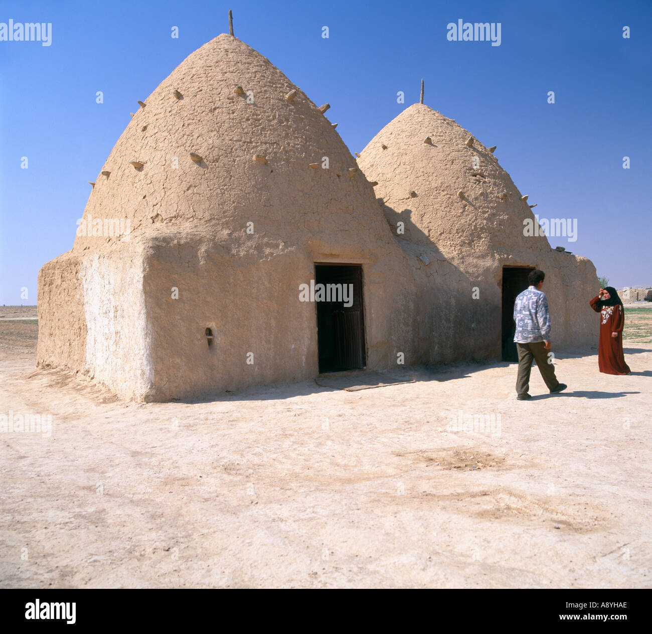 Traditional mud houses northern Syria Stock Photo - Alamy