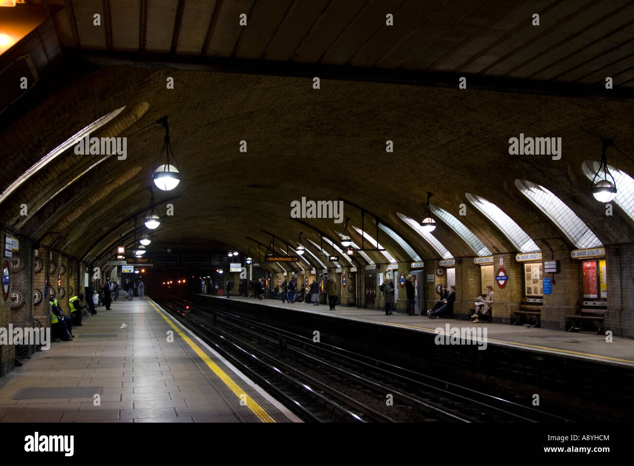 Baker Street Underground Station London Stock Photo - Alamy