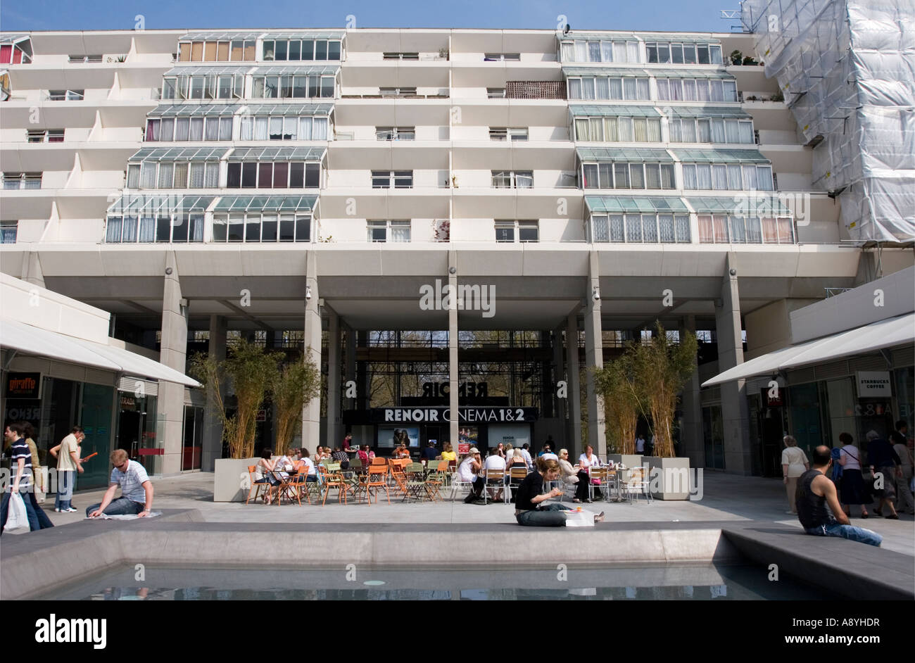 The redeveloped Brunswick Shopping Centre London Stock Photo - Alamy