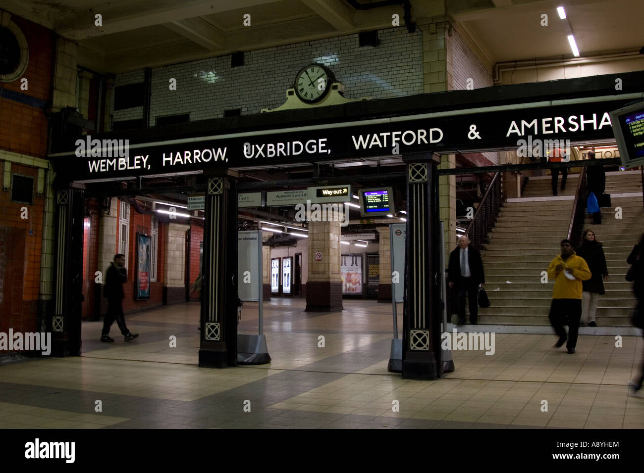 Uxbridge tube station hi-res stock photography and images - Alamy