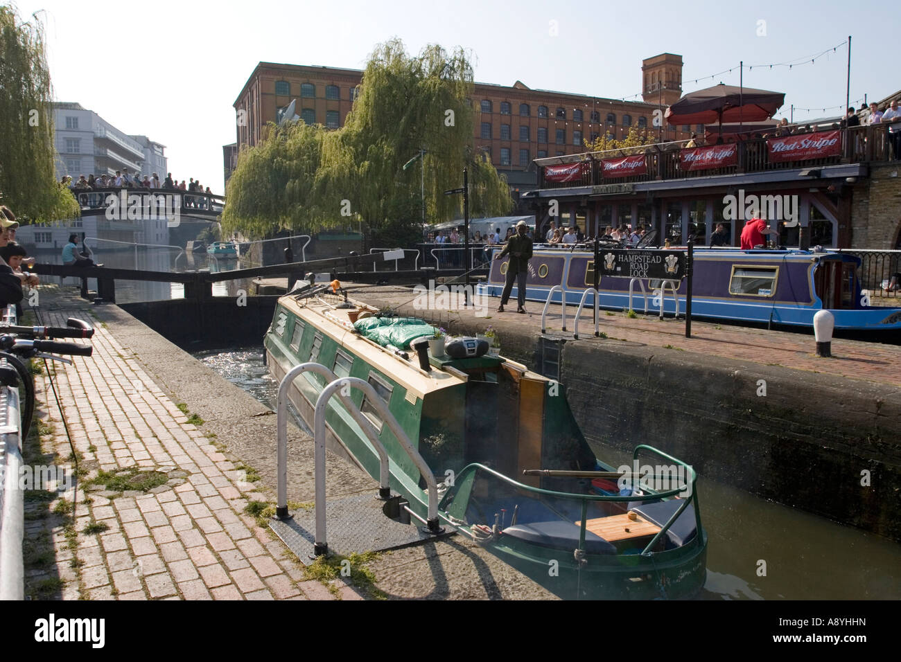 Camden Lock - London Stock Photo - Alamy