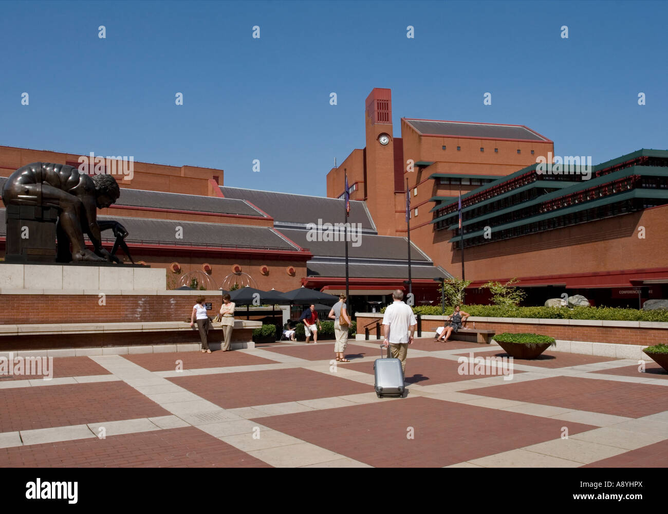 British Library - Kings Cross - London Stock Photo - Alamy