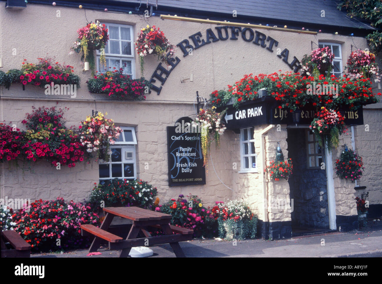 The Beaufort Arms Pub Kittle Gower South Wales Stock Photo - Alamy