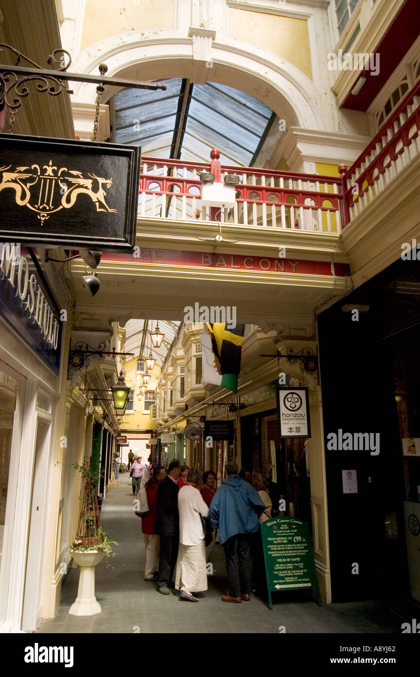Castle arcade historic victorian hi-res stock photography and images ...