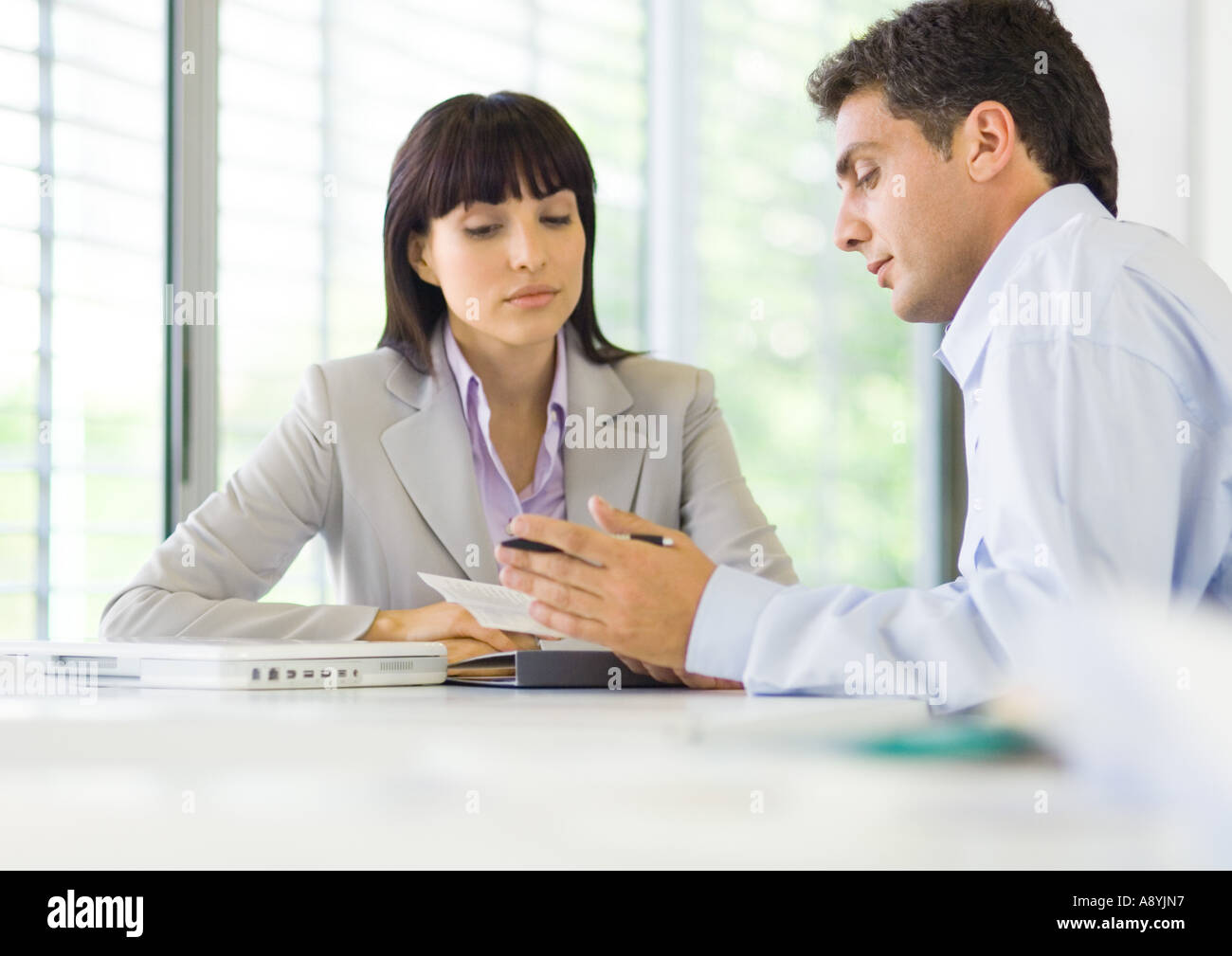 Business Discussion Two People
