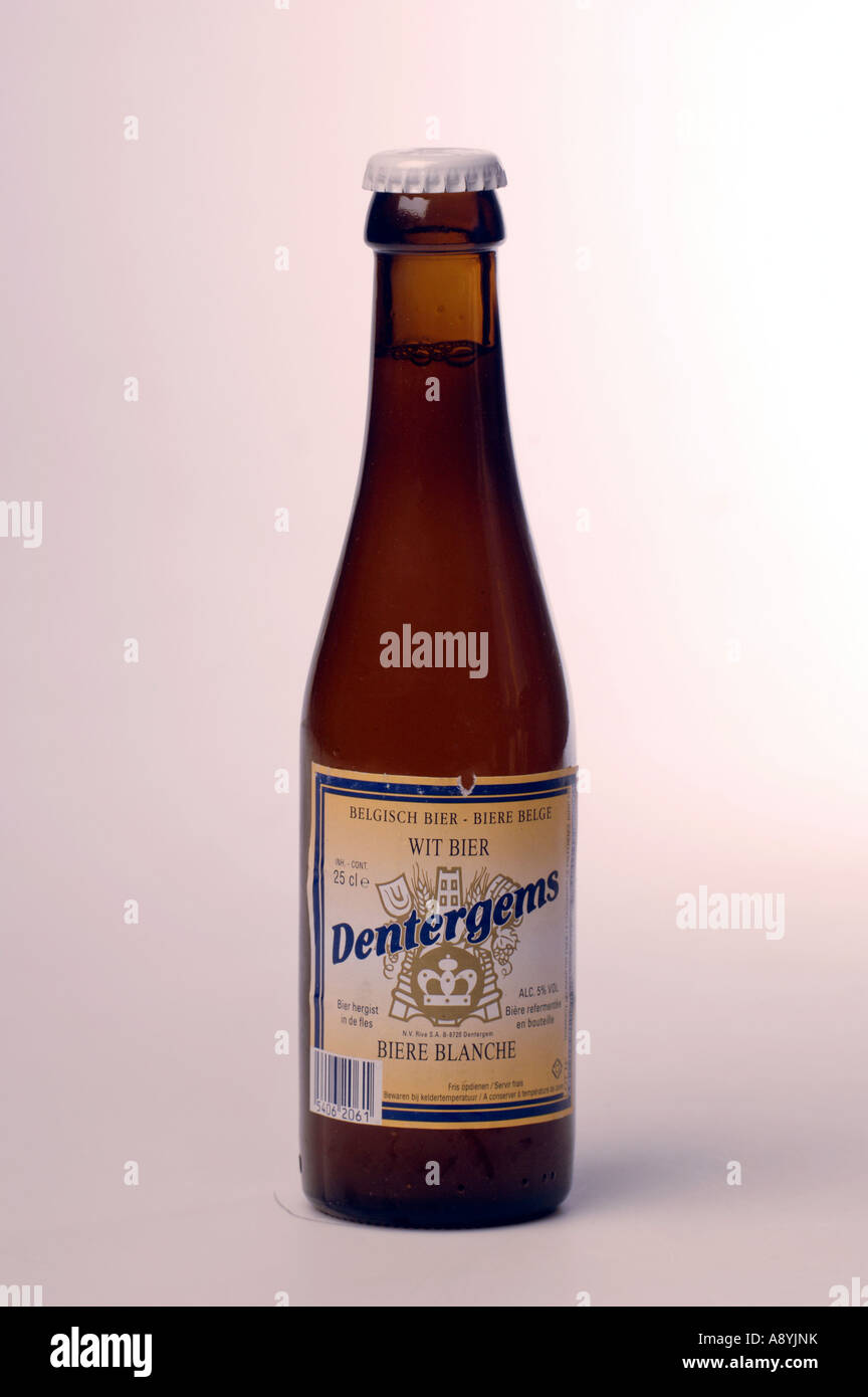 Bottle of Dentergems beer Belgium Stock Photo - Alamy