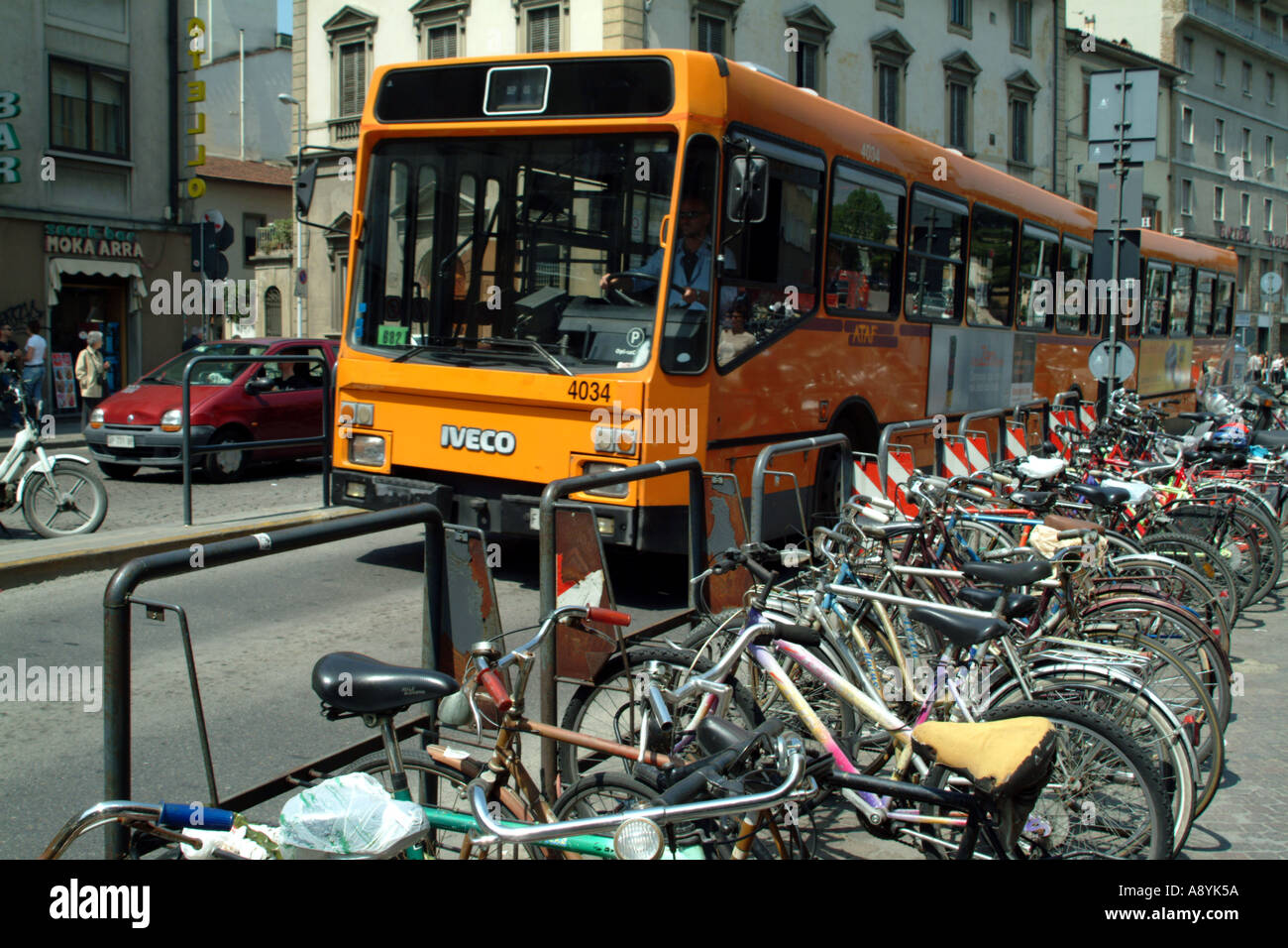 Travellers on a bus italy hi-res stock photography and images - Alamy