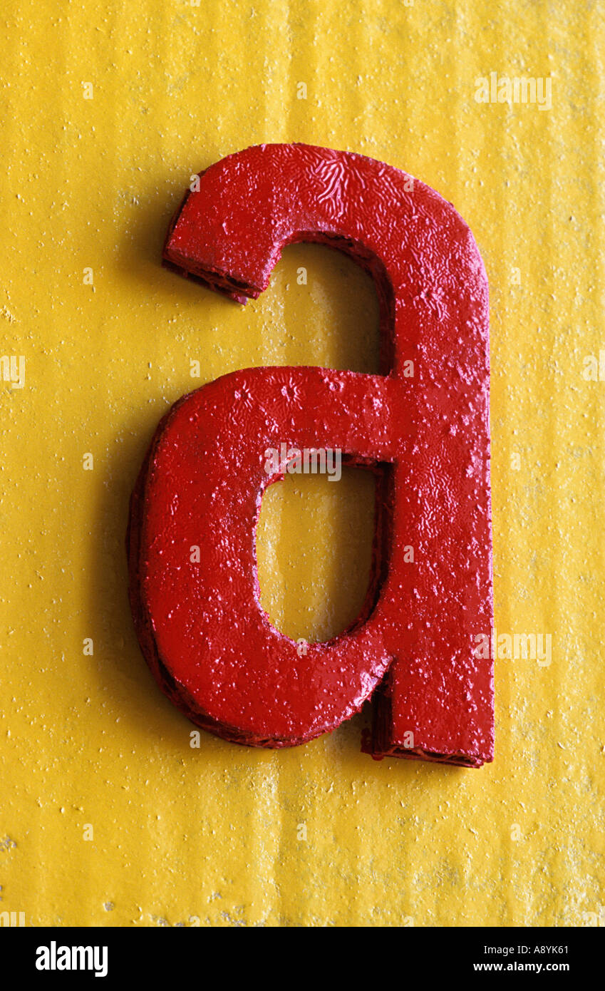 Lowercase Letter A Stock Photo Alamy Lowercase Letter A Stock Photo Alamy