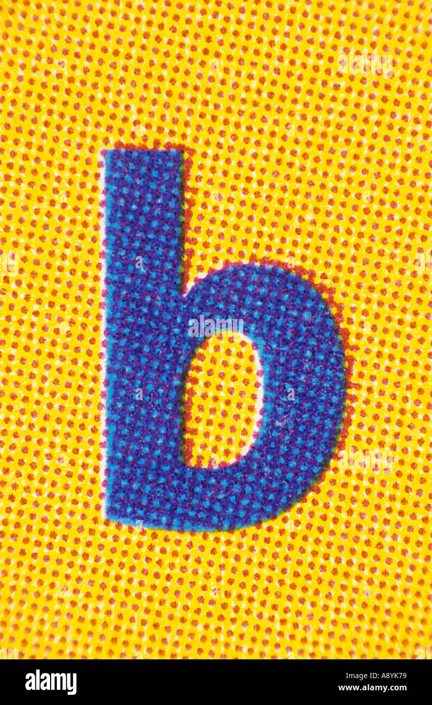 lowercase letter b Stock Photo - Alamy