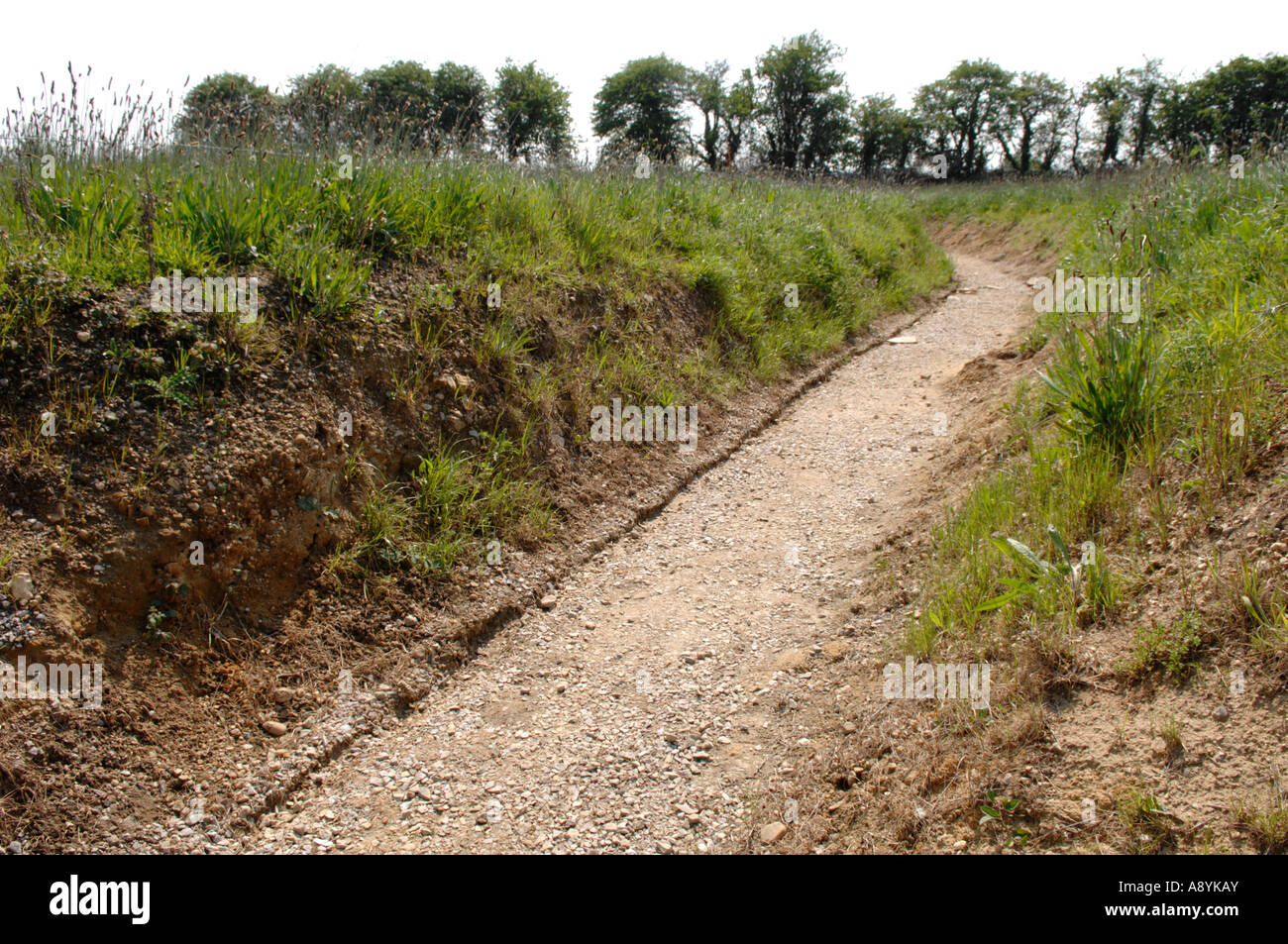 Ww2 trenches hi-res stock photography and images - Alamy
