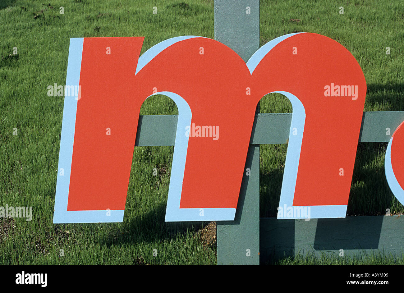 lowercase letter m Stock Photo - Alamy