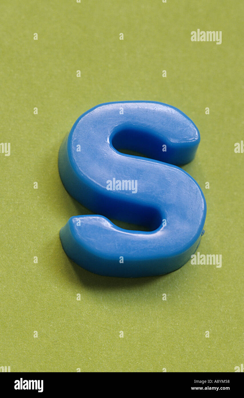 lowercase letter s Stock Photo - Alamy