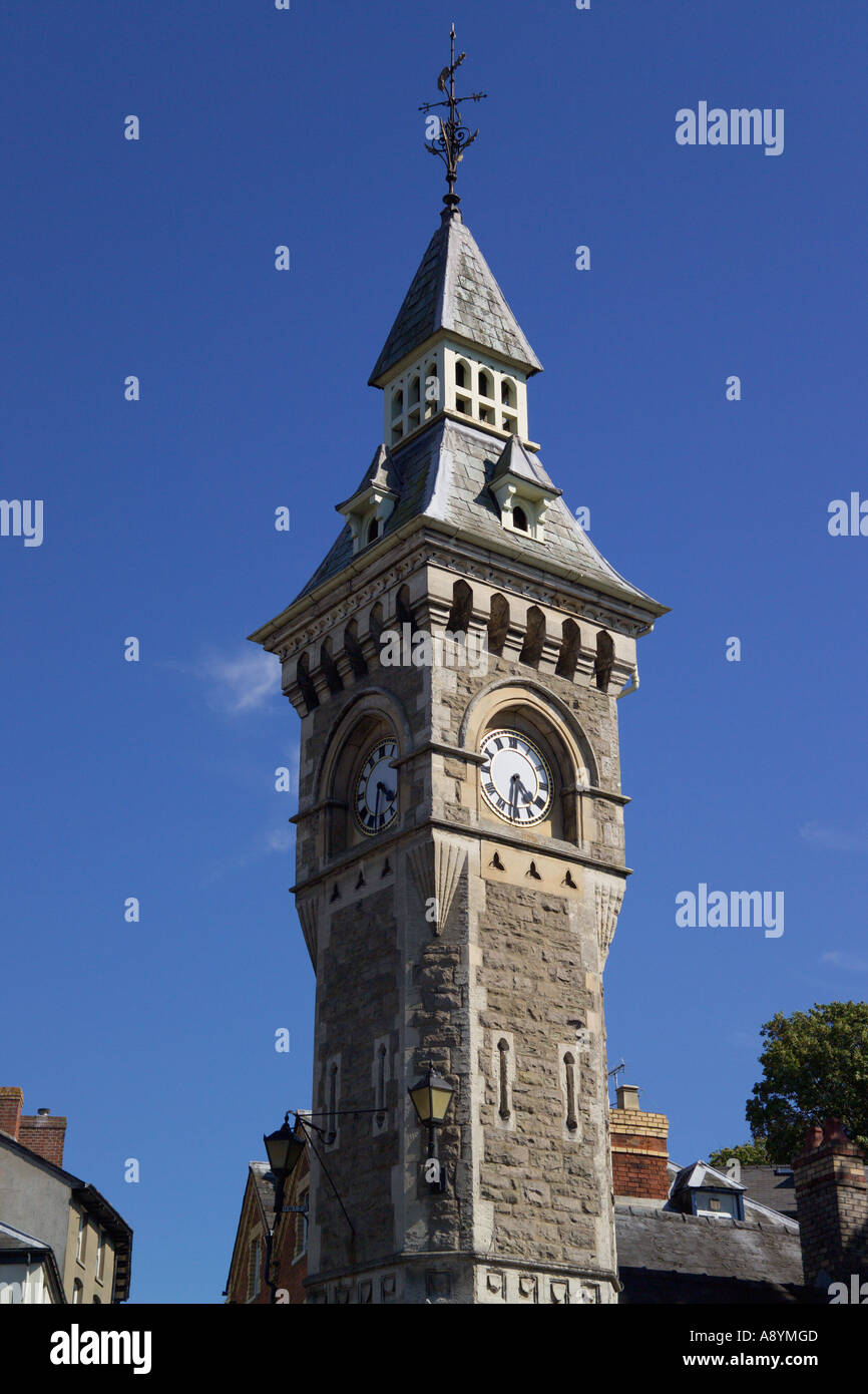 Hay on wye clock tower hi-res stock photography and images - Alamy