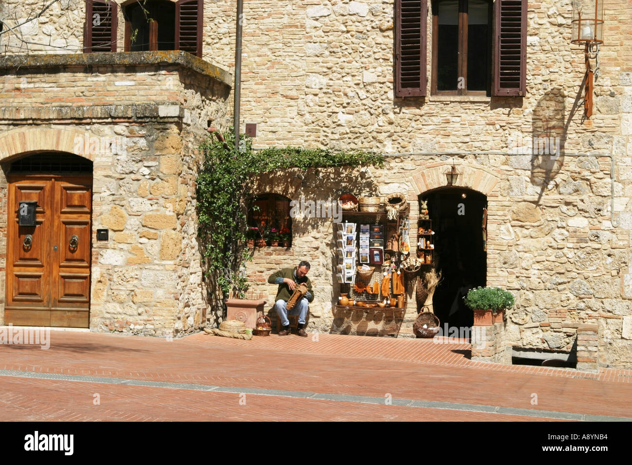 Storefront in Siena Italy Stock Photo - Alamy