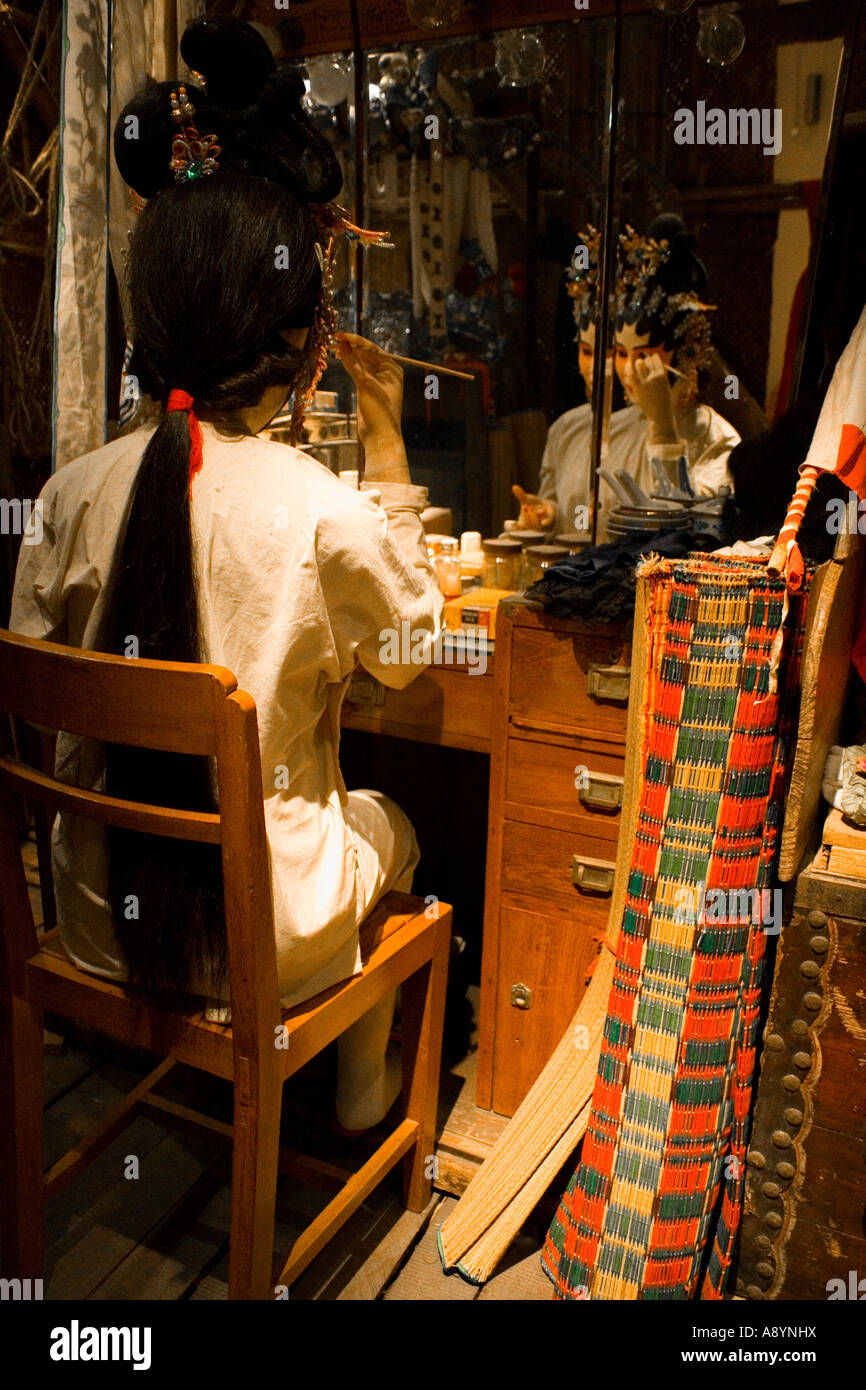 Chinese Opera Exhibit Hong Kong Museum of History Stock Photo - Alamy