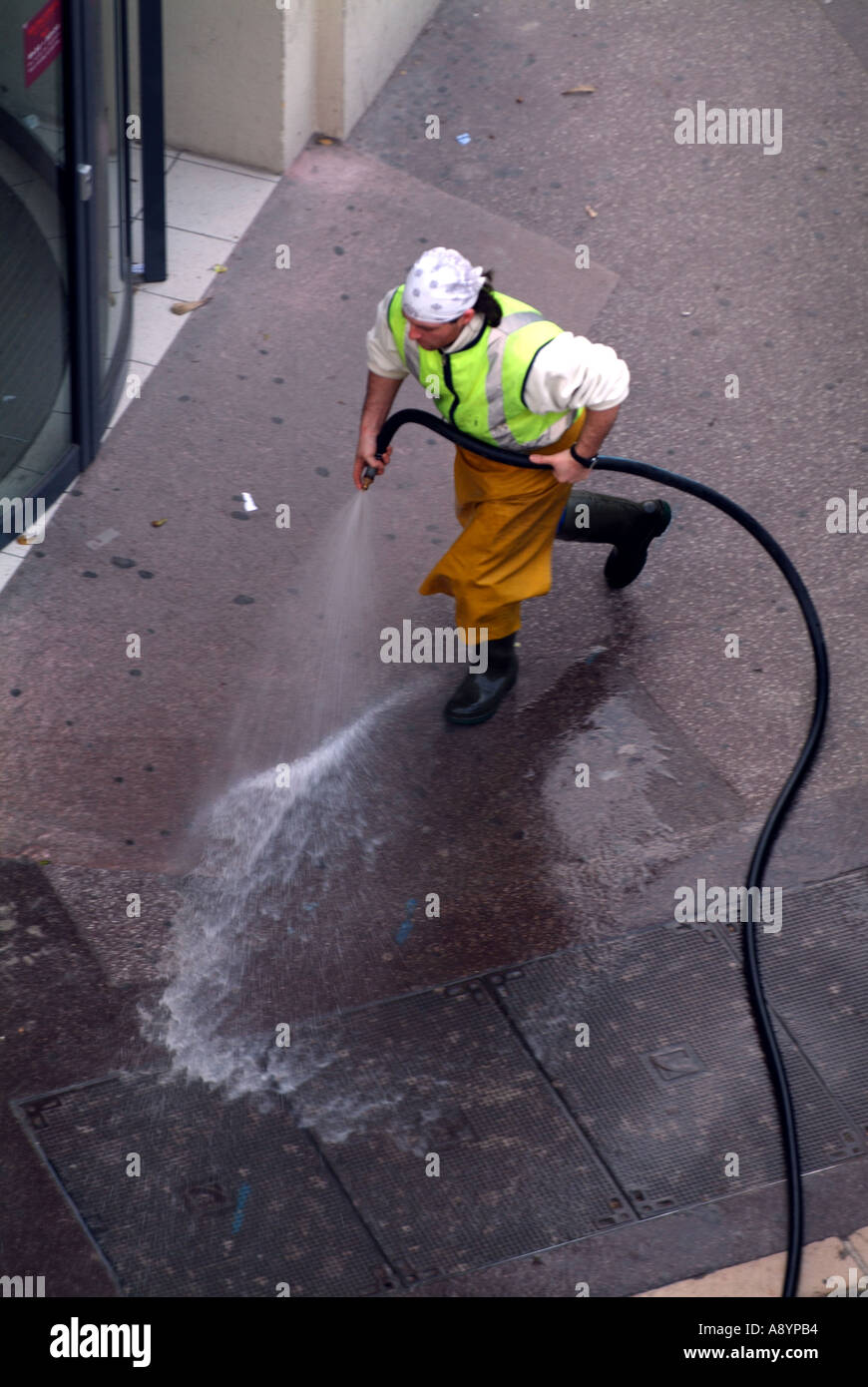 Early street wash hi-res stock photography and images - Alamy