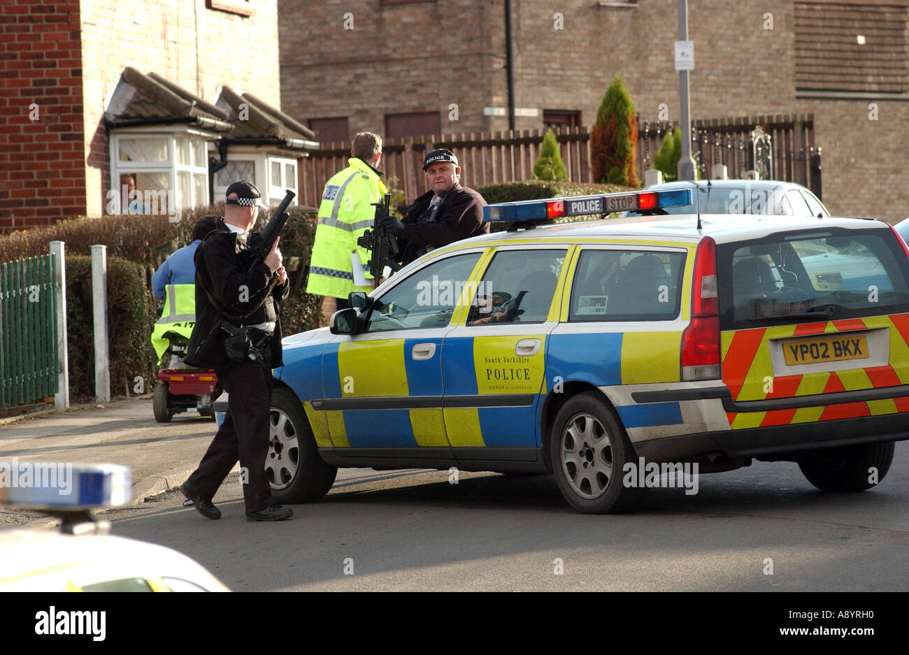 Volvo estate police car hi-res stock photography and images - Alamy