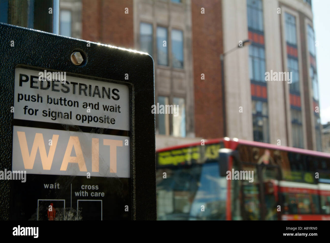 Pedestrian crossing road sign hi-res stock photography and images - Alamy