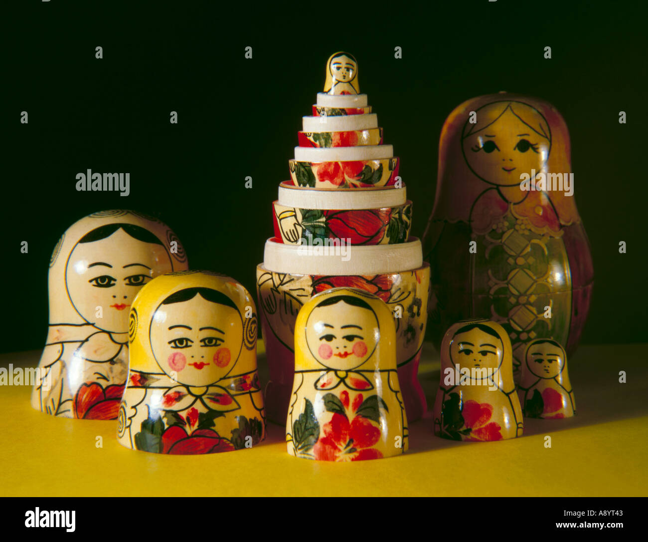 Russian Babushka dolls Stock Photo - Alamy