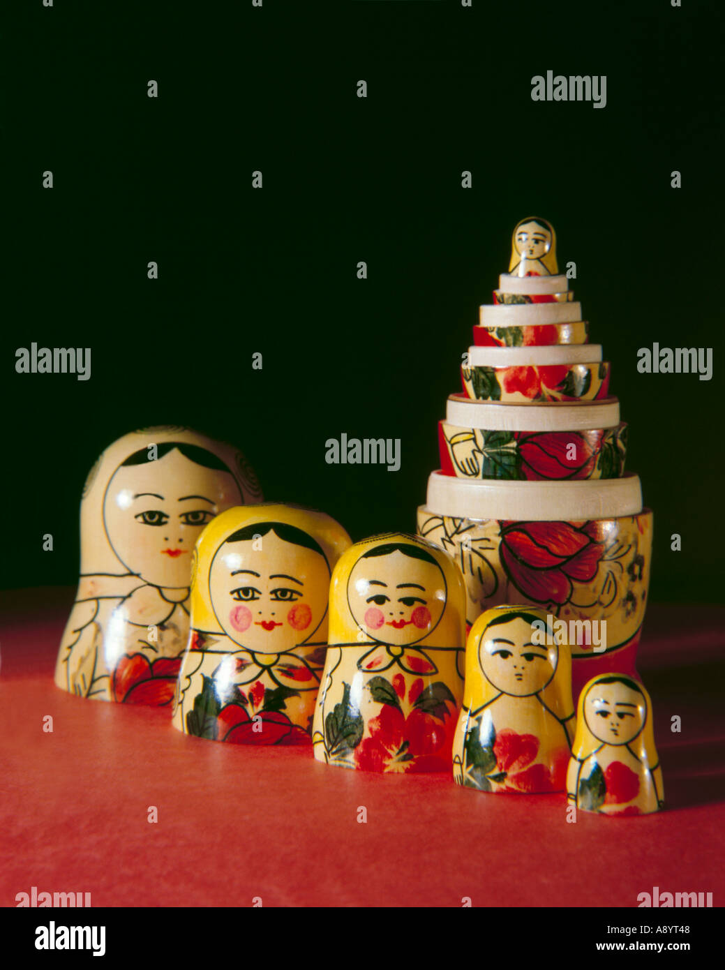 Russian Babushka dolls Stock Photo - Alamy