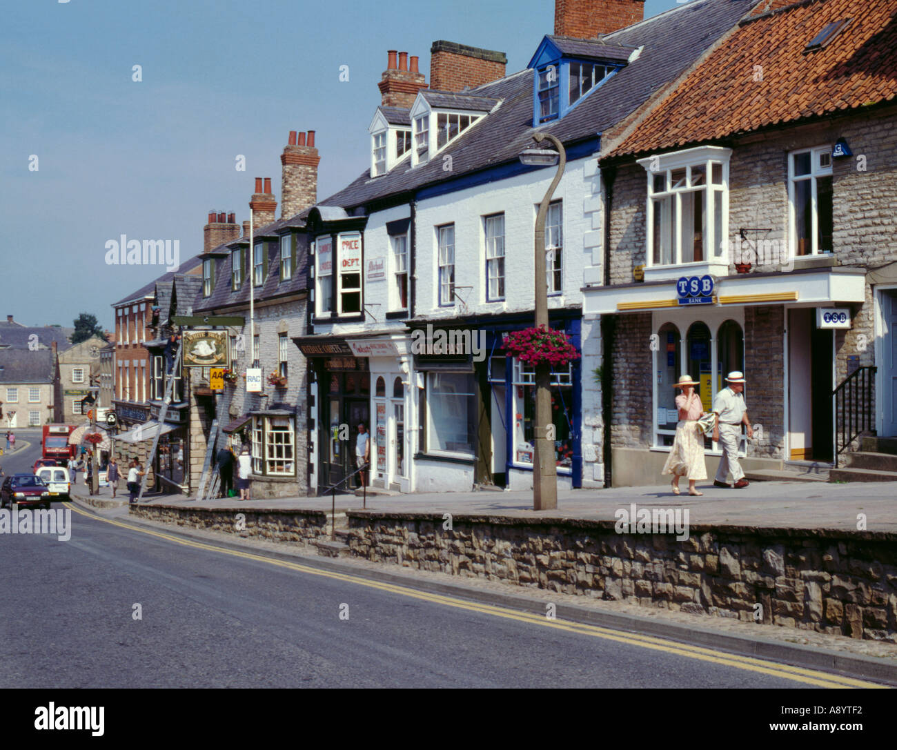 Market Place, Pickering, North Yorkshire, England, UK Stock Photo - Alamy