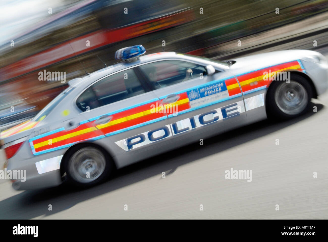police, car, 999, call, emergency, services, response, speed, blur ...
