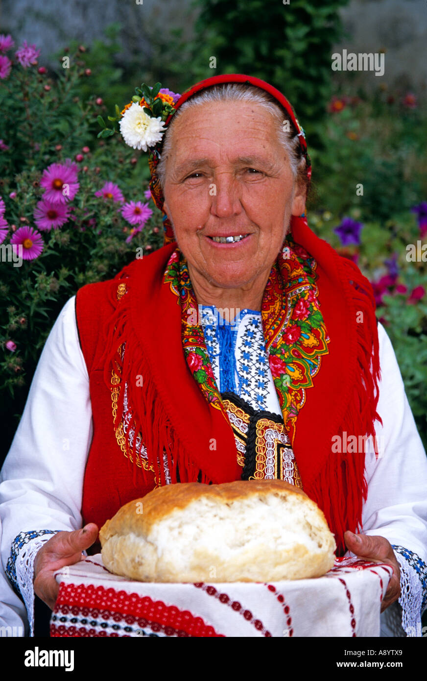Old lady loaf bread hi-res stock photography and images - Alamy
