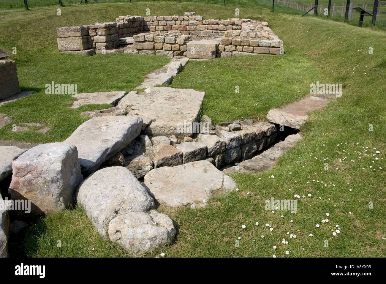 Roman fort gate hi-res stock photography and images - Alamy