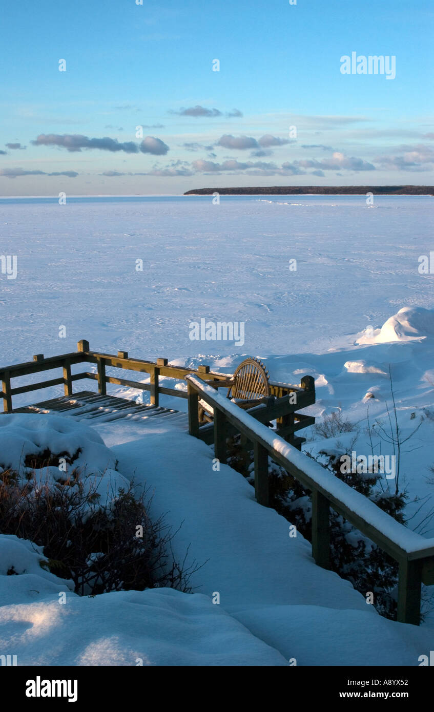 Winter scenery in Ontario Stock Photo - Alamy