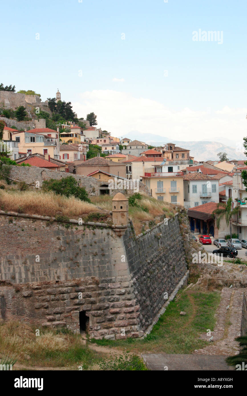 Nafplio view from acronafplia hi-res stock photography and images - Alamy