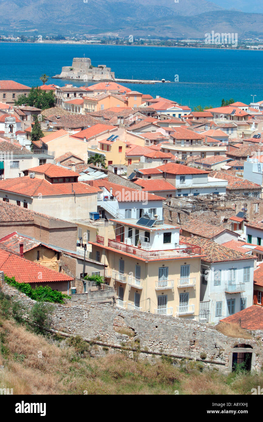 Nafplion from air hi-res stock photography and images - Alamy