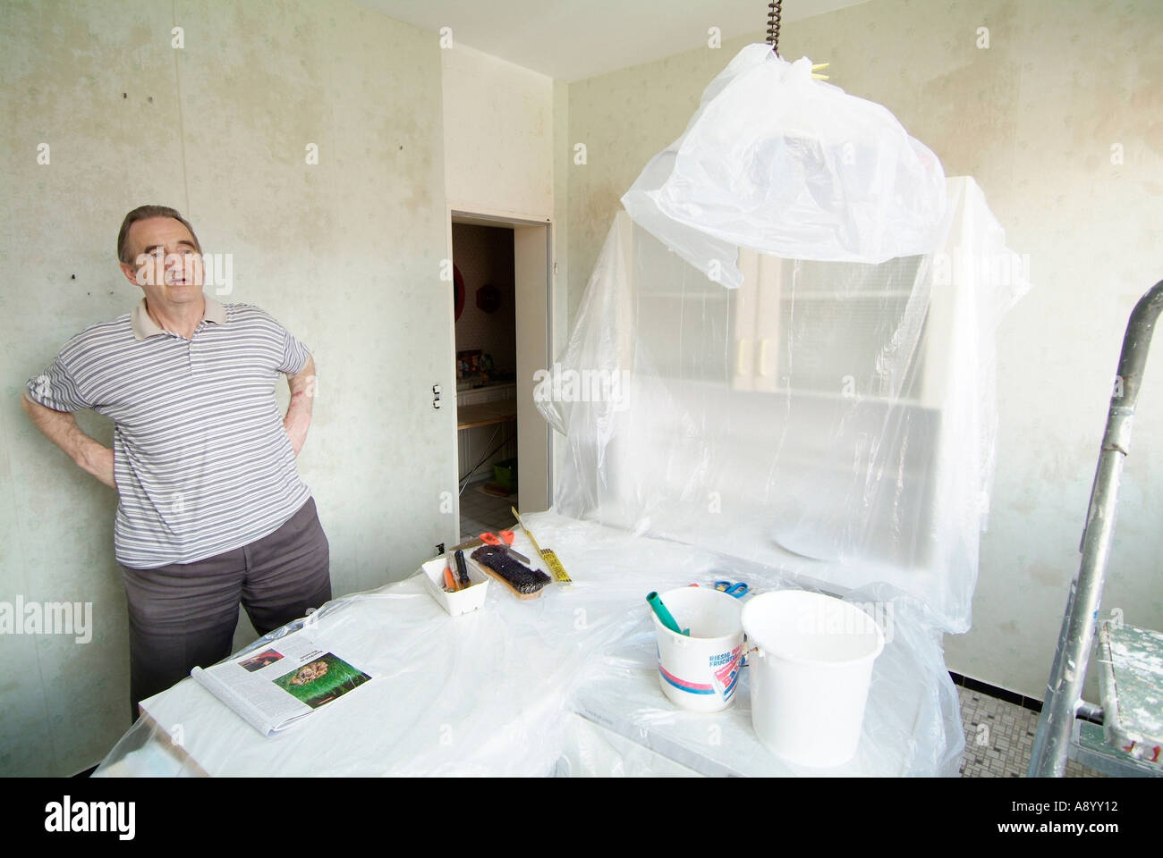 seniors with recondition Stock Photo - Alamy