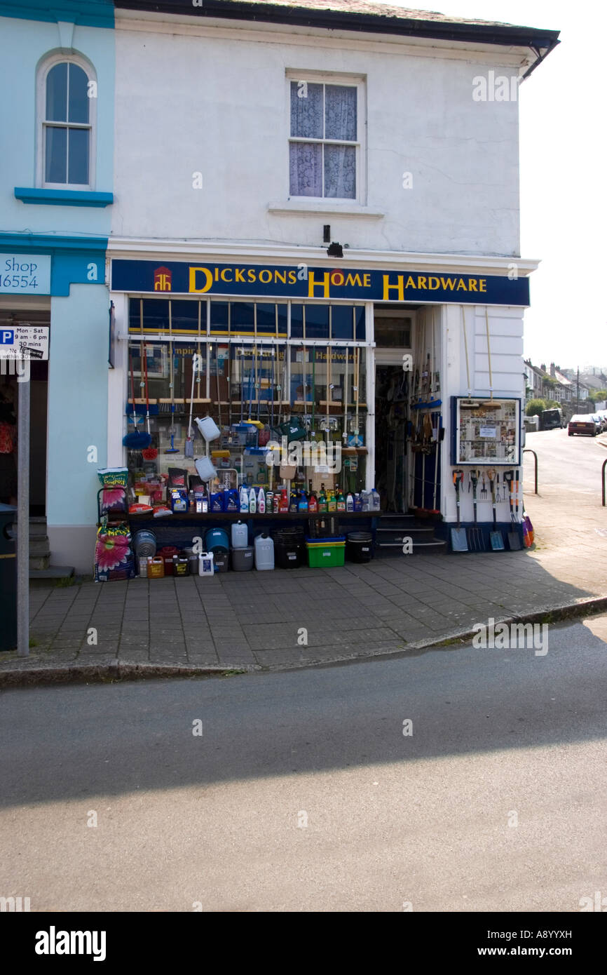 Hardware shop Wadebridge Cornwall England UK Stock Photo - Alamy