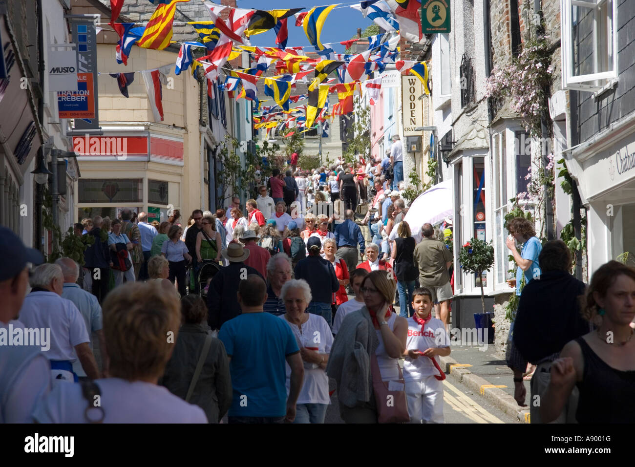 May Day celebrations Padstow Cornwall England Stock Photo - Alamy