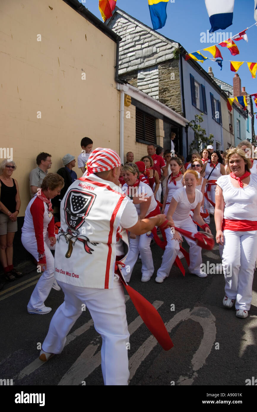 May Day celebrations Padstow Cornwall England Stock Photo - Alamy