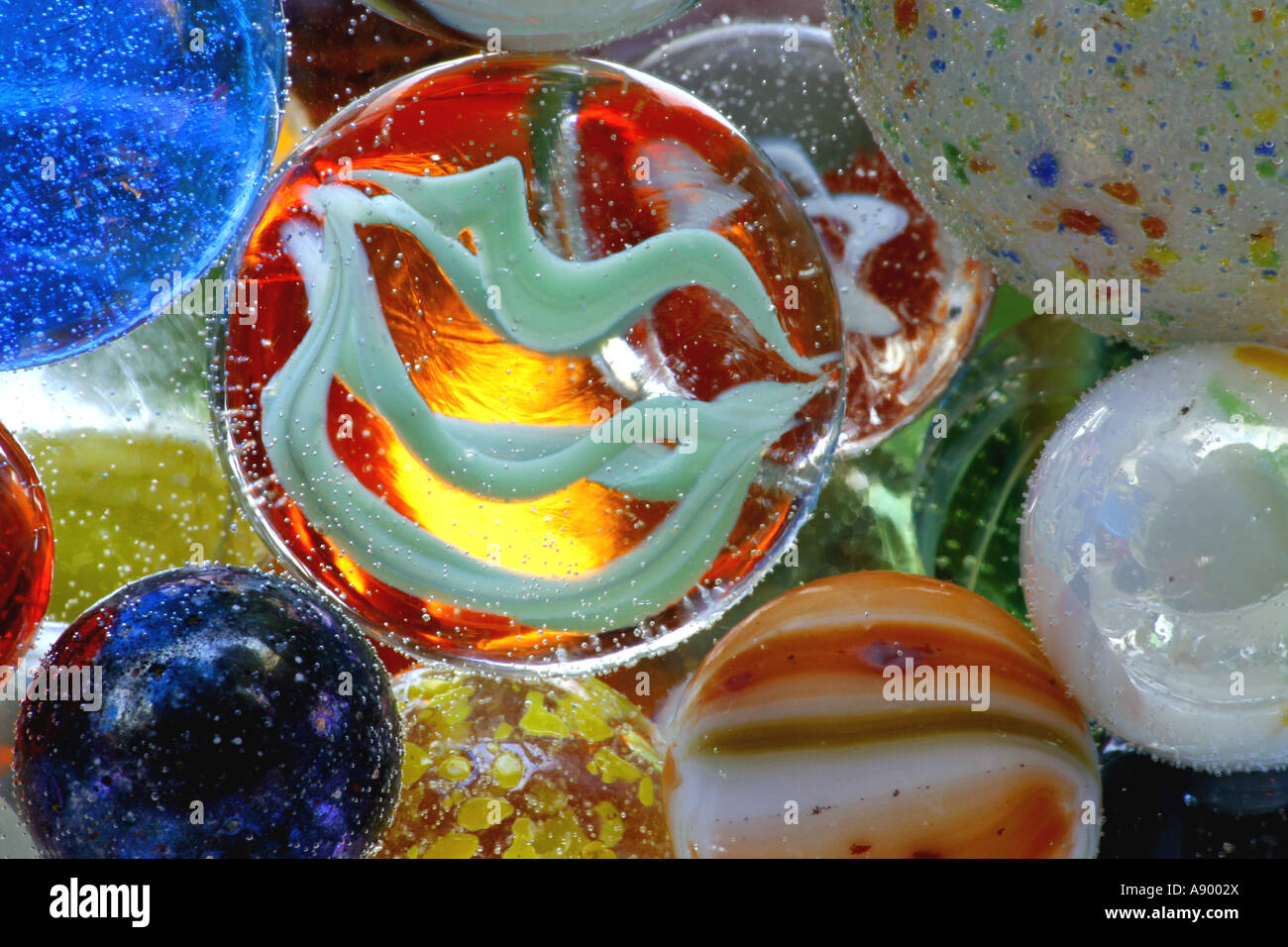 Green marbles in close hi-res stock photography and images - Alamy