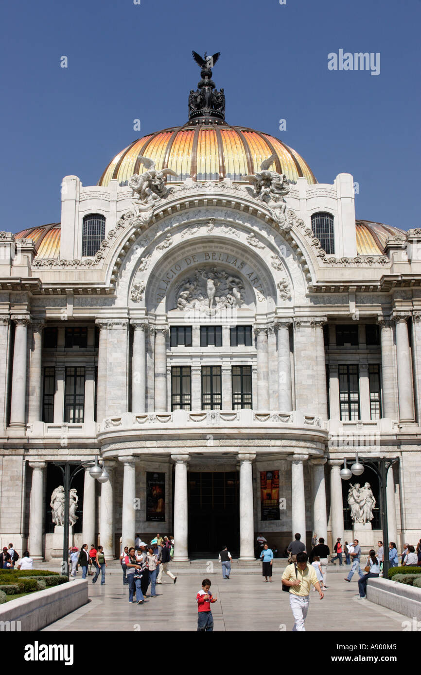Palacio de Bellas Artes Concert Hall Mexico City Mexico Stock Photo - Alamy