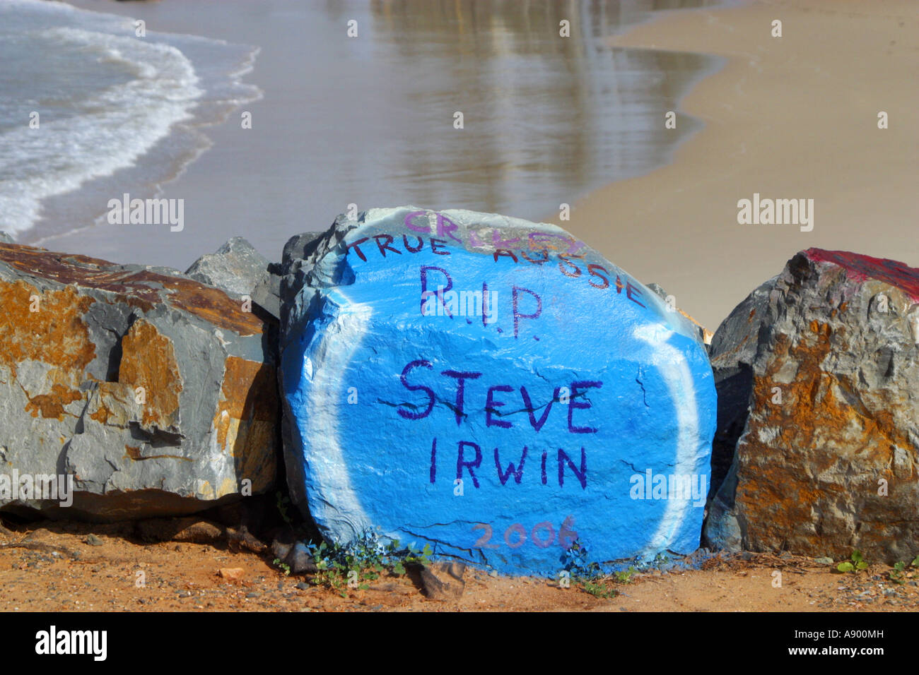 Steve Irwin Rip Stone