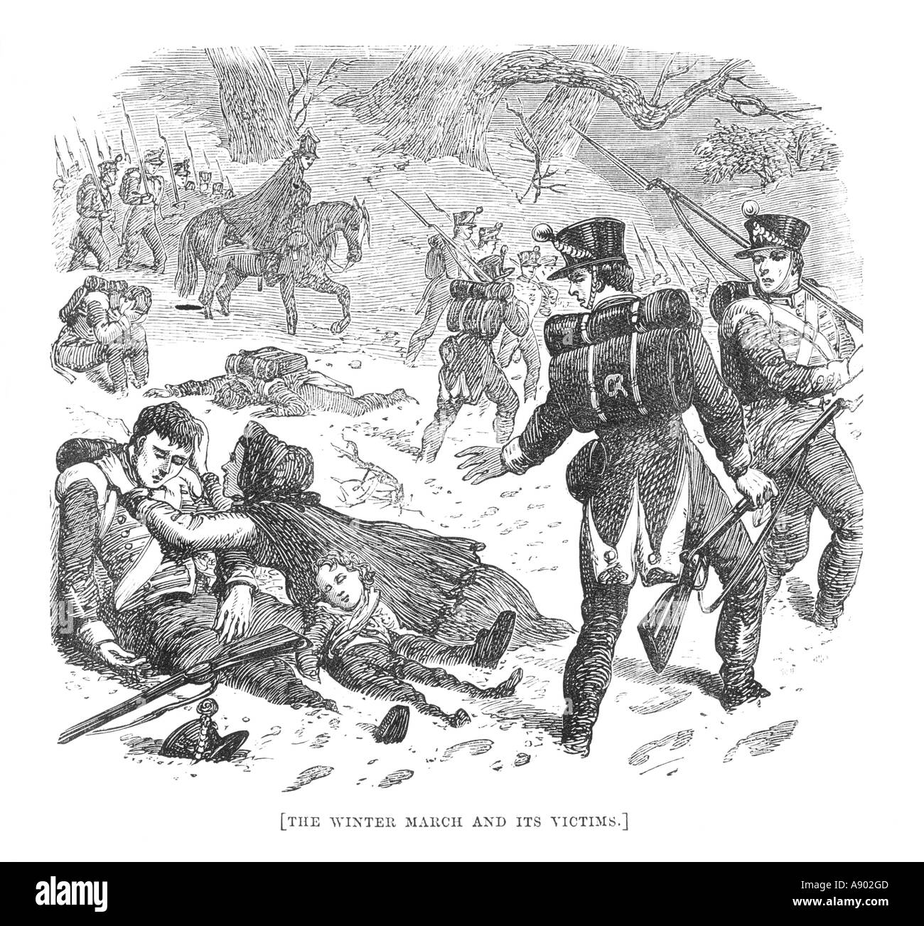 War scene from battle Black and White Stock Photos & Images - Alamy