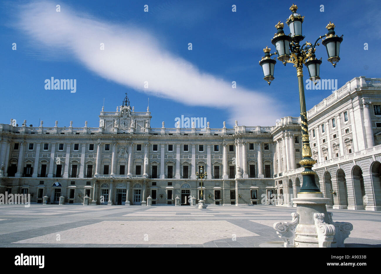 Palacio Real Royal Palace Madrid Spain Stock Photo - Alamy