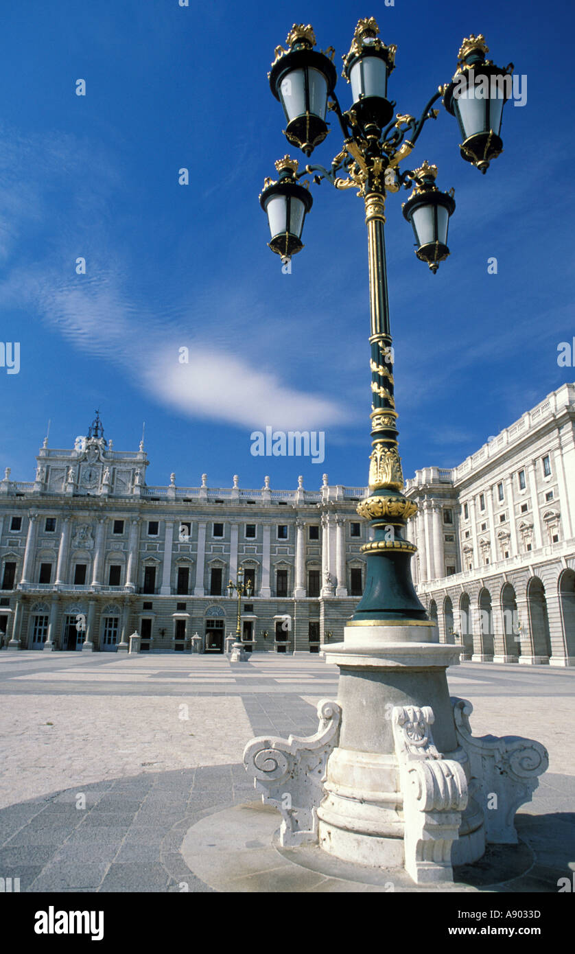 Palacio Real Royal Palace Madrid Spain Stock Photo - Alamy
