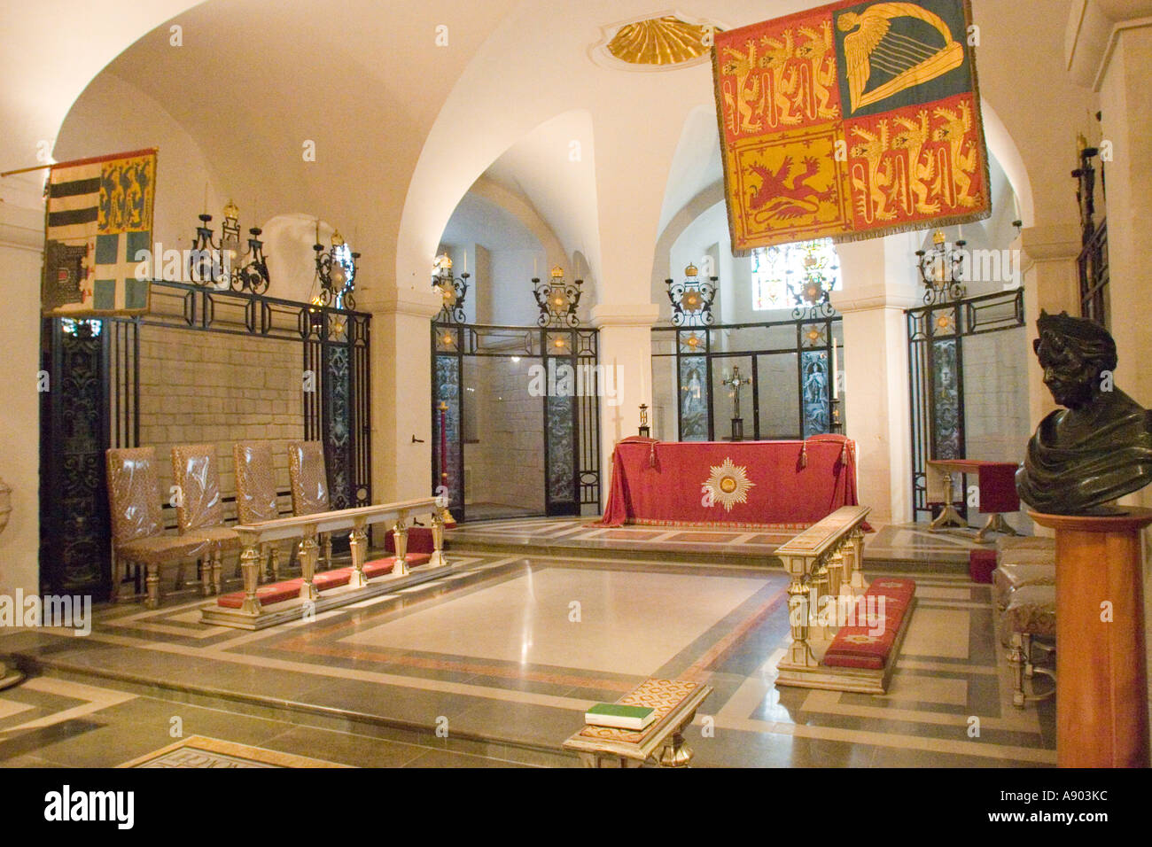 St Christopher Chapel Interior High Resolution Stock Photography and ...