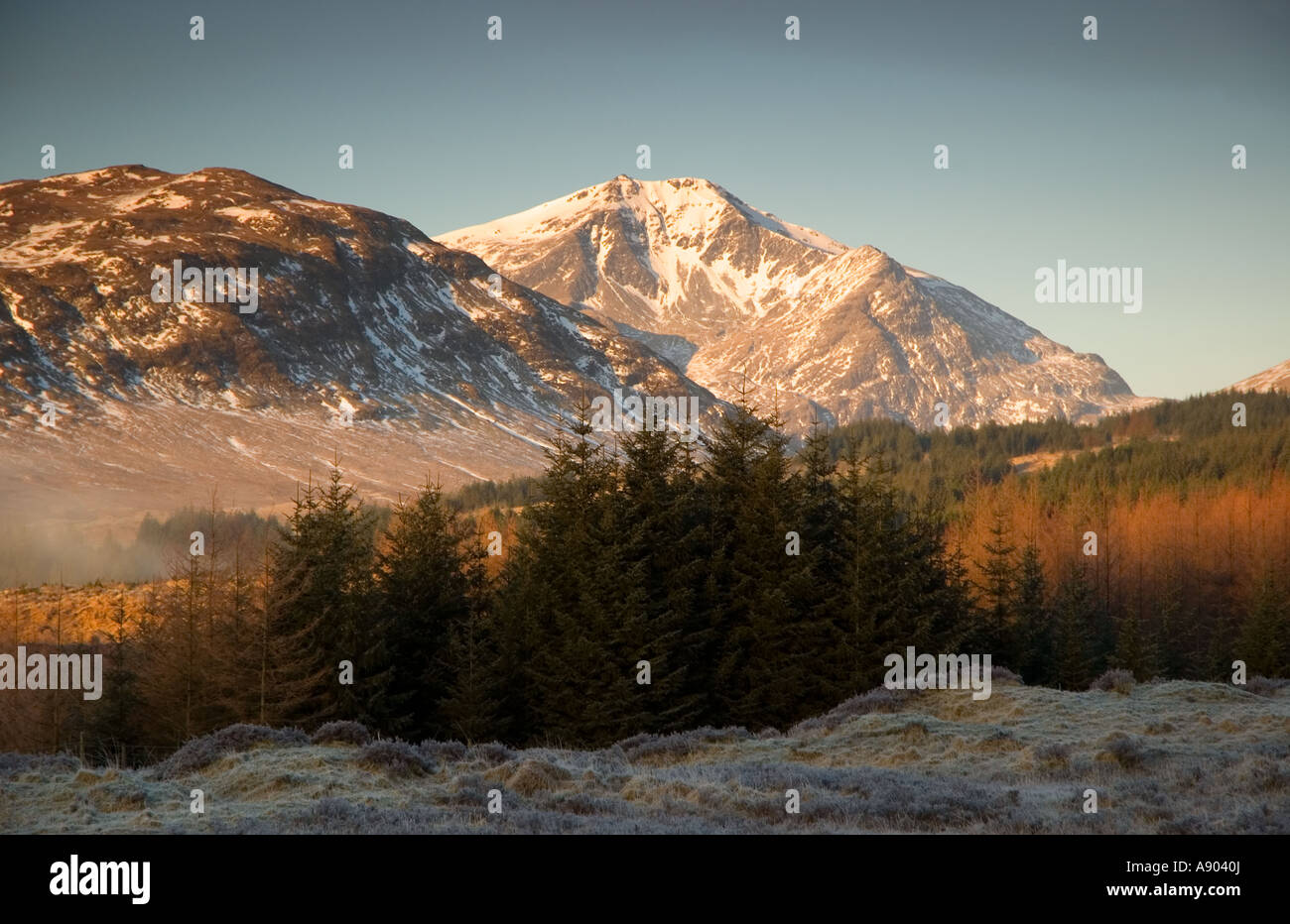 Ben Lui Munro Scotland Mountain Stock Photo - Alamy
