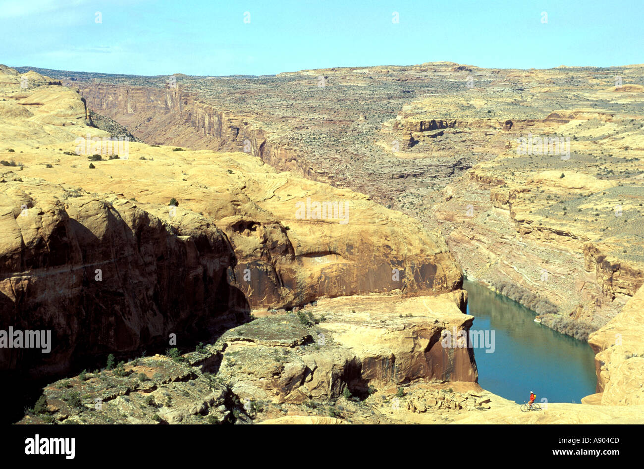Slick rock biking moab hi-res stock photography and images - Alamy