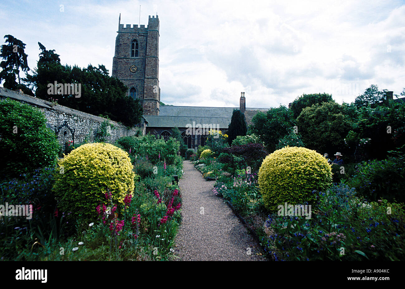 St. george church dunster hi-res stock photography and images - Alamy