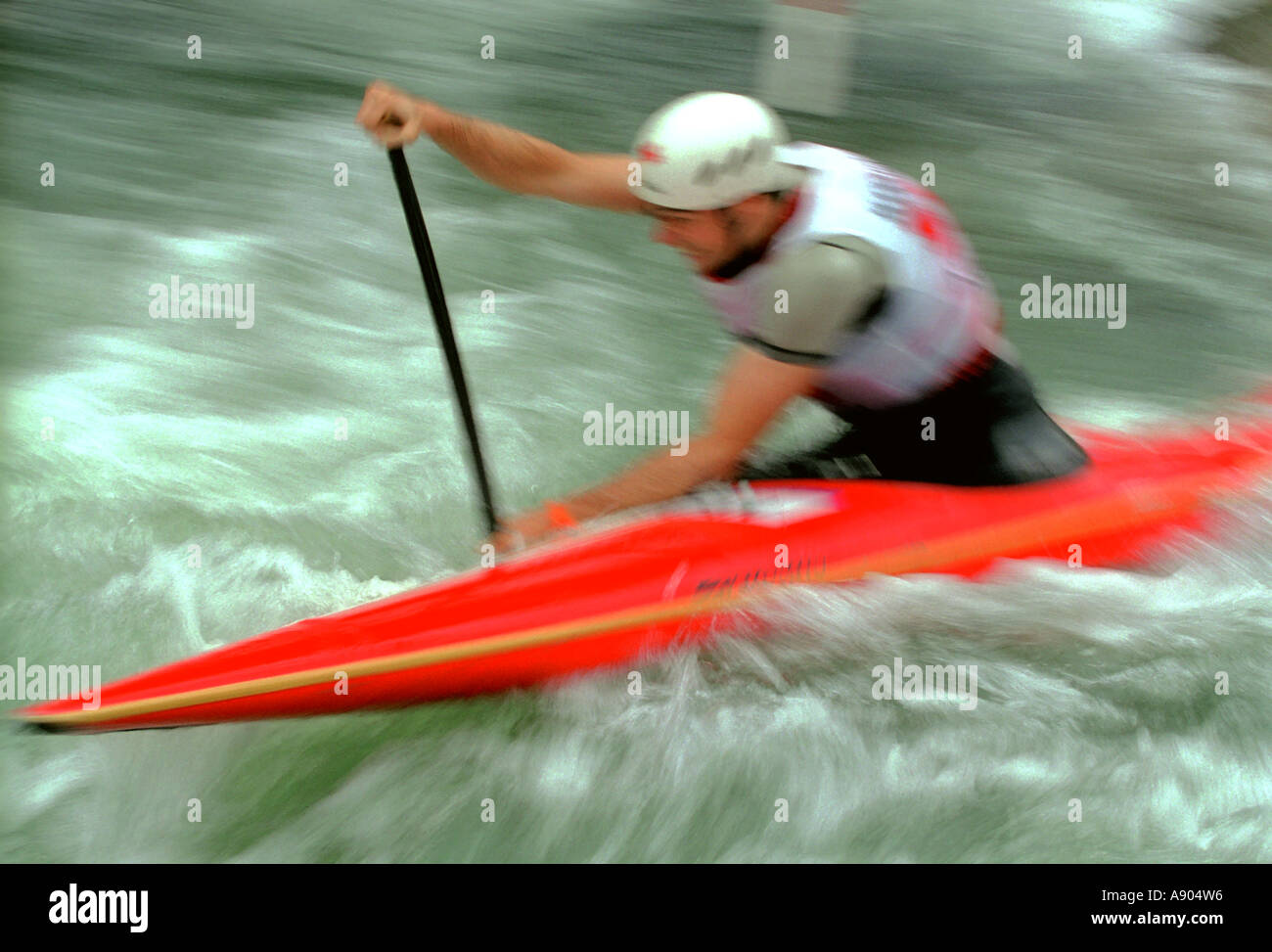 Canadier single / Canadier Einer, Typical Stock Photo - Alamy