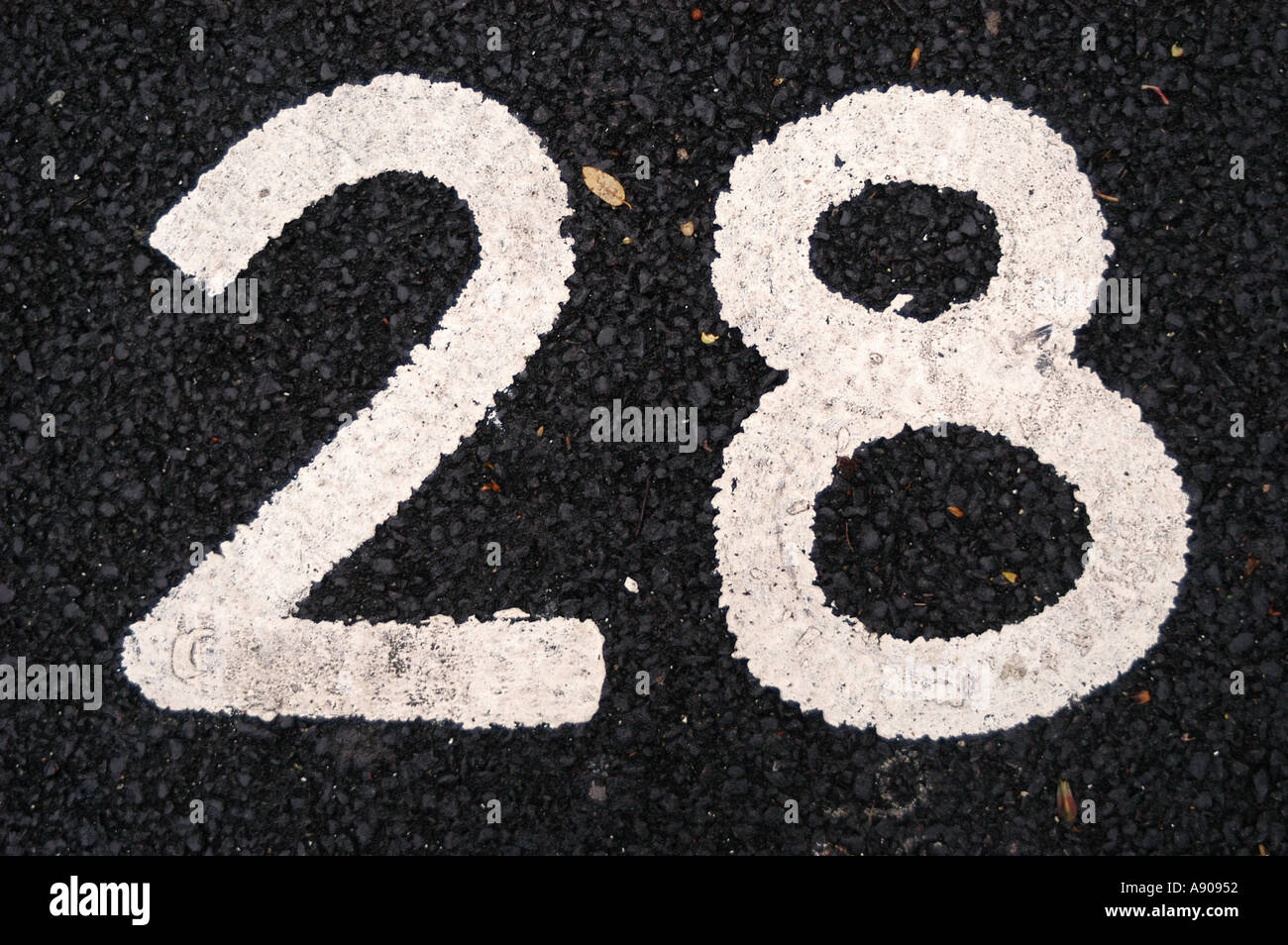the number 28 Stock Photo - Alamy
