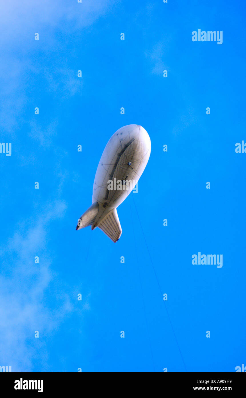 Helium balloon used with cameras for crowd control and safety Tel Aviv ...