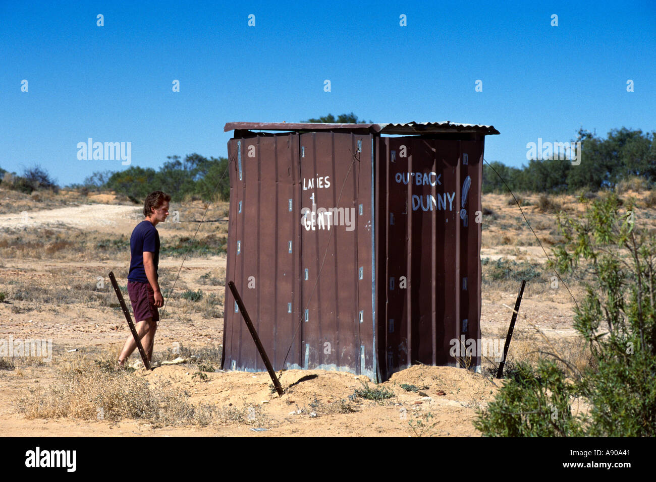 Outback dunny hi-res stock photography and images - Alamy