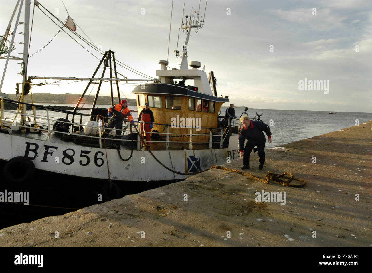 Trawler loading hi-res stock photography and images - Alamy